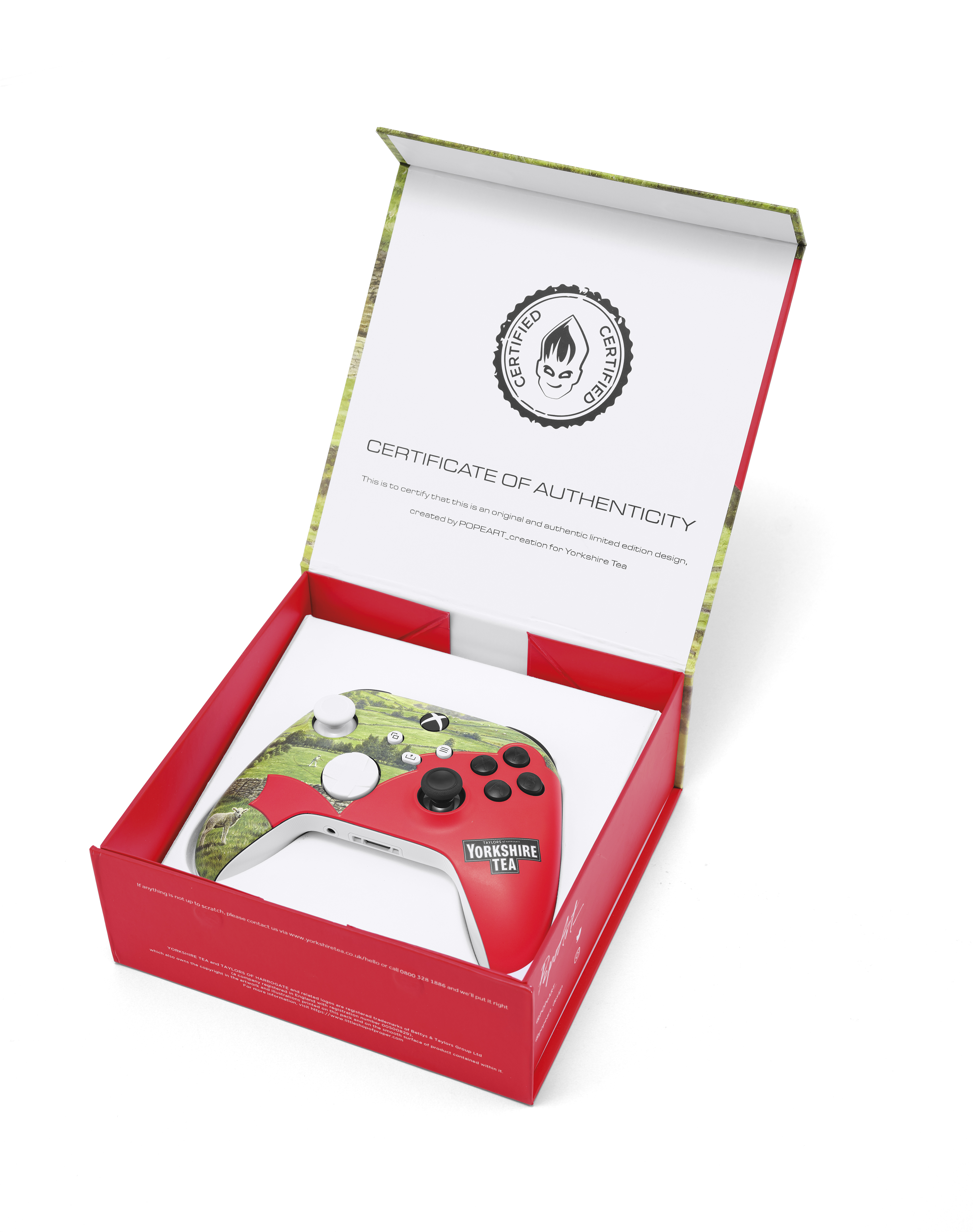 Yorkshire Tea Xbox controller Little Shop of Proper